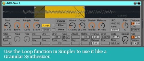 Granular Synthesis in Ableton Live – Subaqueous Music